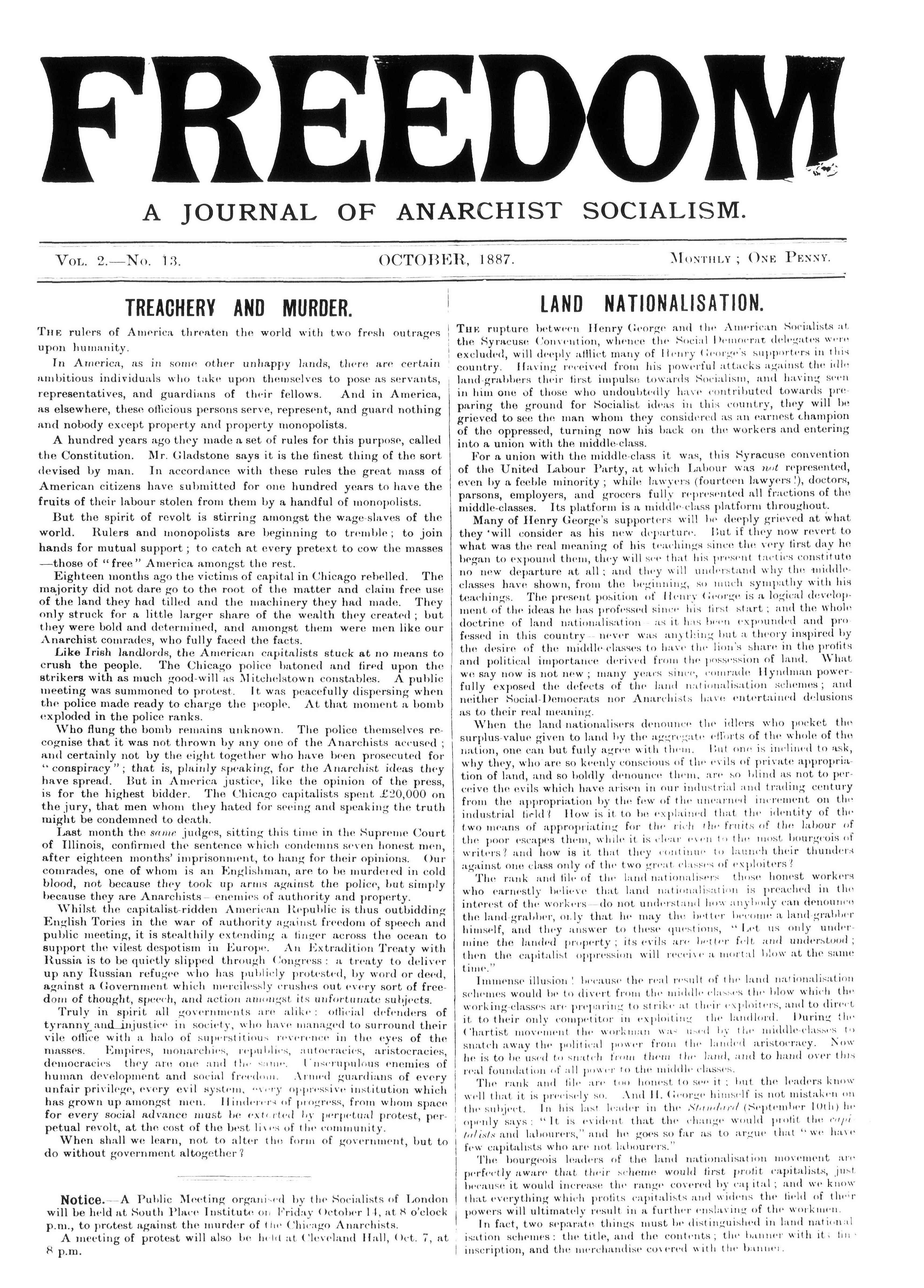 Freedom (October 1887) | libcom.org